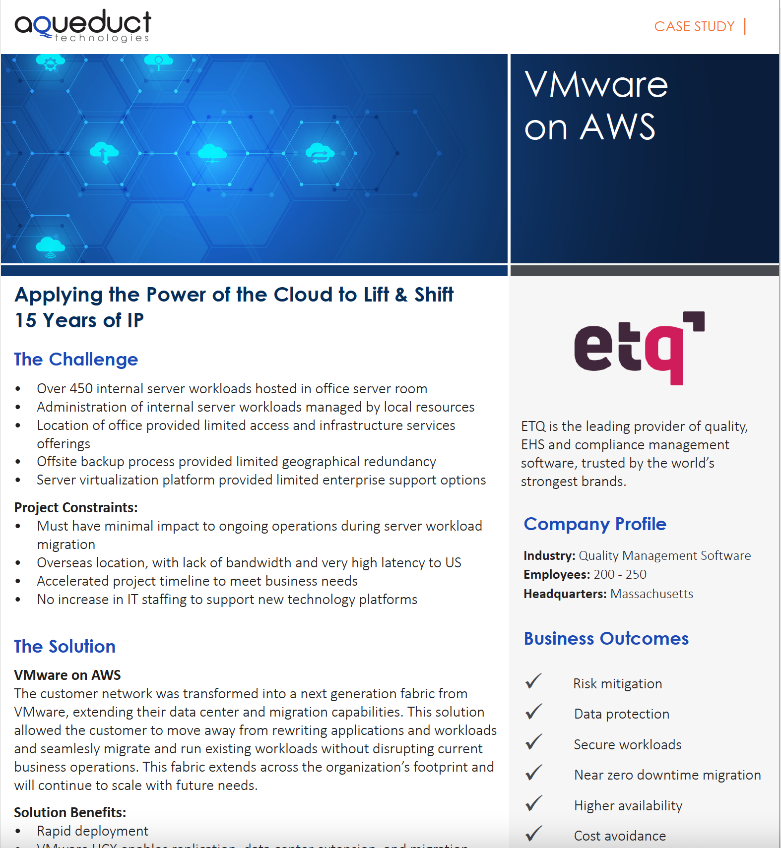 Applying the Power of the Cloud to Lift & Shift 15 Years of IP ...